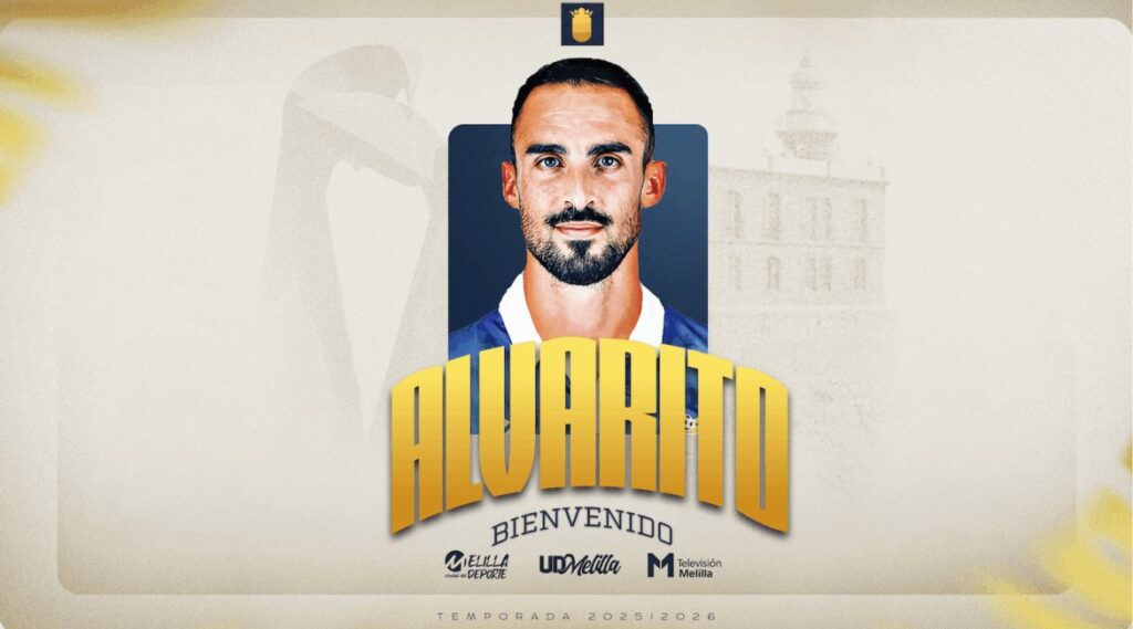 El extremo Alvarito, segundo refuerzo de la U.D. Melilla para la próxima temporada 2025-2026 ...